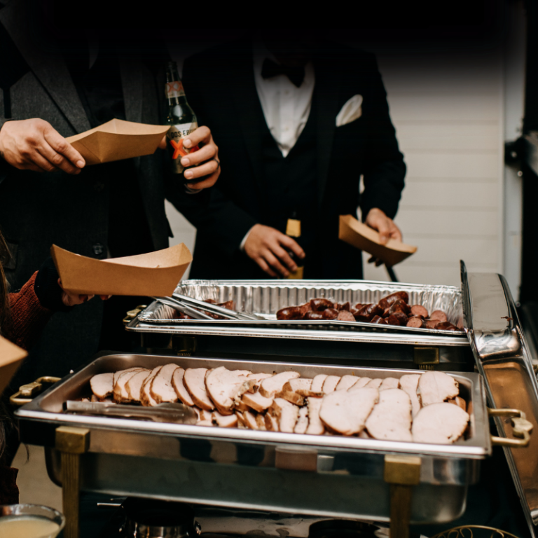 Chrome Waiter Tray Jack Stand & Covers | Food Service Rentals ...