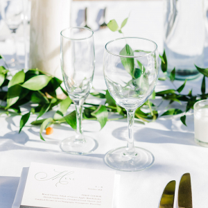Excalibur Wine and Water Glassware Rentals | Premiere Events