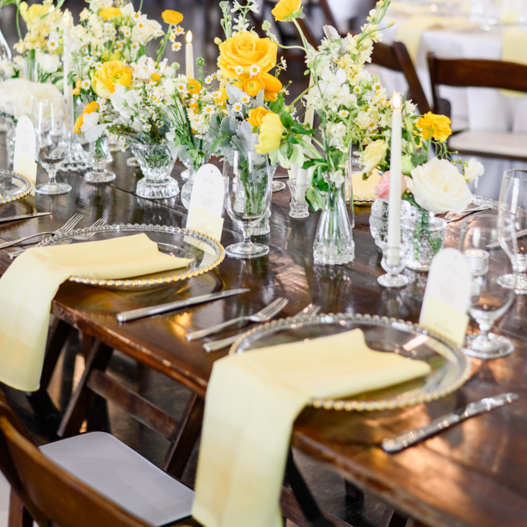 Beige Economy Linen Rentals | Premiere Events