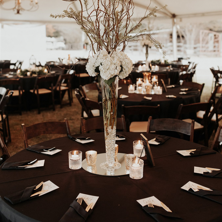 Black Economy Linen Rentals | Premiere Events