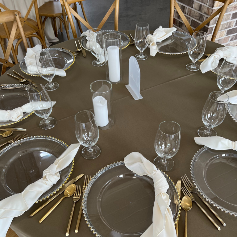 Navy Economy | Linen Rentals | Premiere Events