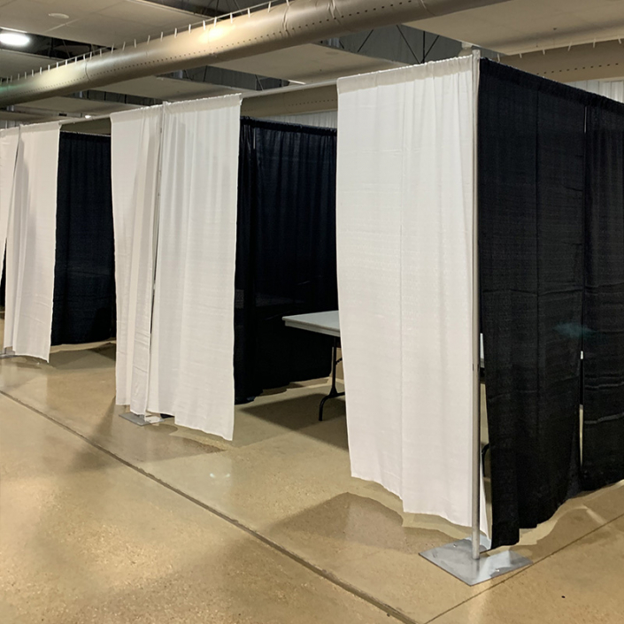 Black Banjo Drapes Rentals | Premiere Events