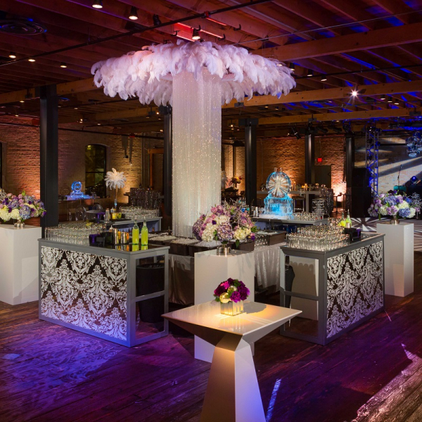 Mirrored Chameleon Bar | Bar & Beverage Rentals | Premiere Events