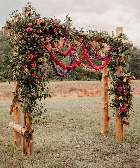 Natural Cedar Rustic Arbor (Extra Large) | Event Decor Rentals ...