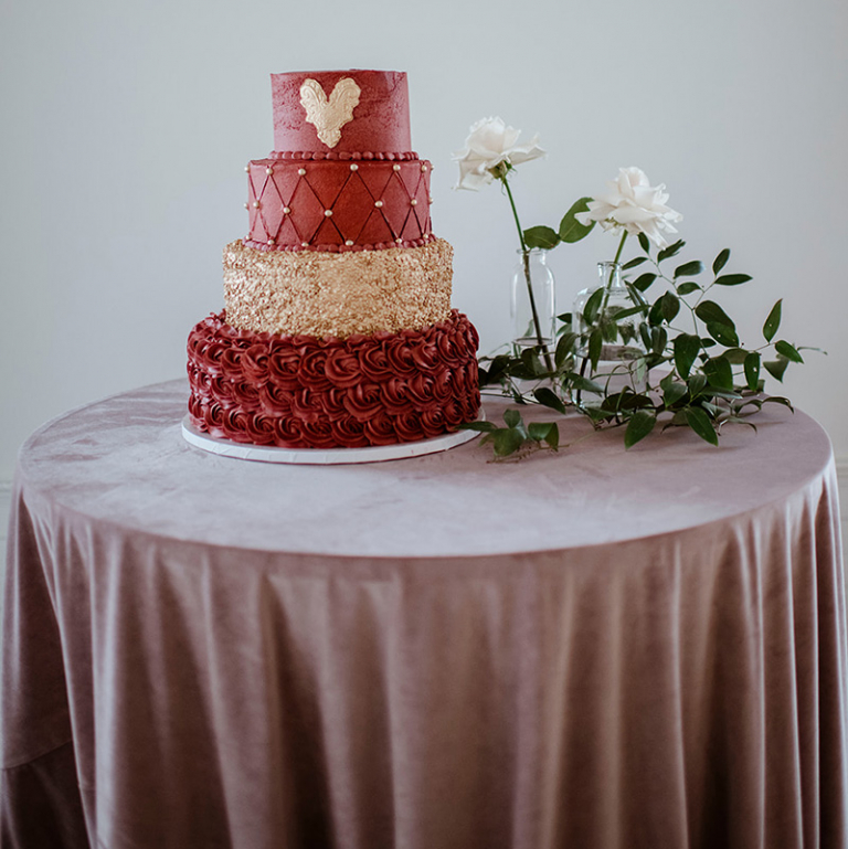 Rose Velvet | Linen Rentals | Premiere Events