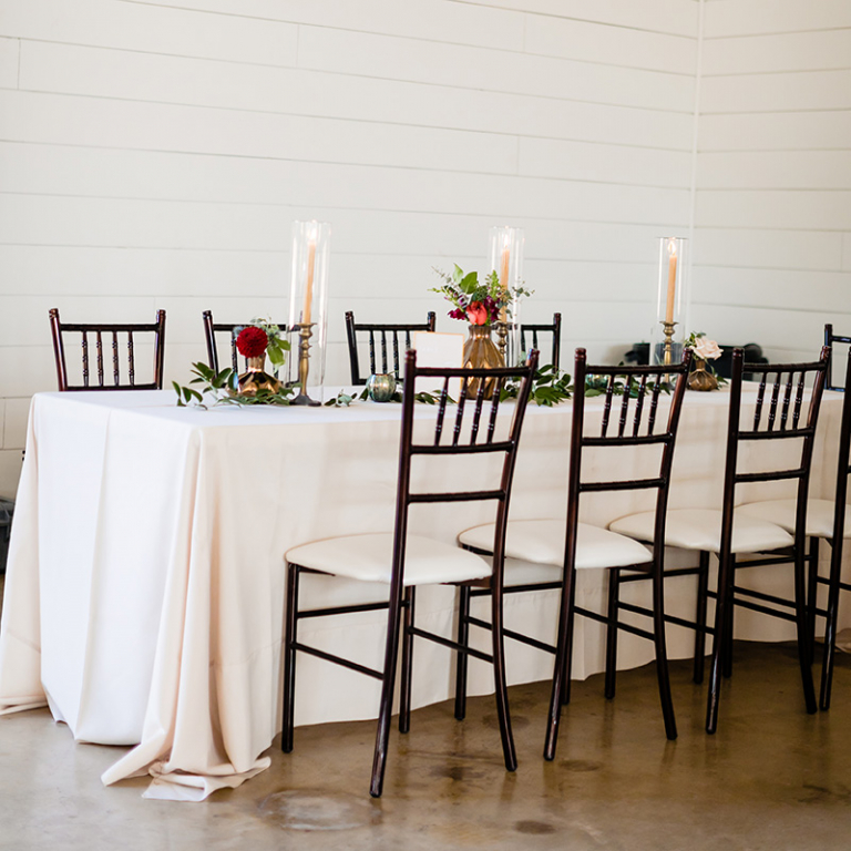 Beige Economy Linen Rentals | Premiere Events