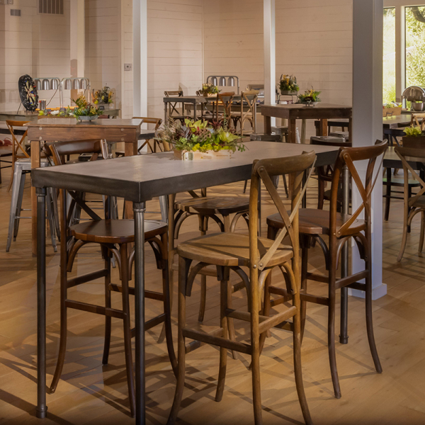 Edison Reversible Pub Cocktail Table | Table Rentals | Premiere Events