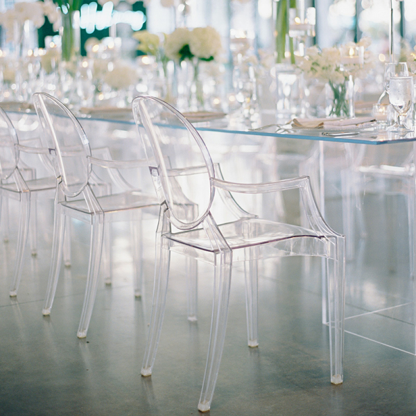 Ghost Chair with Arms | Chair Rentals | Premiere Events