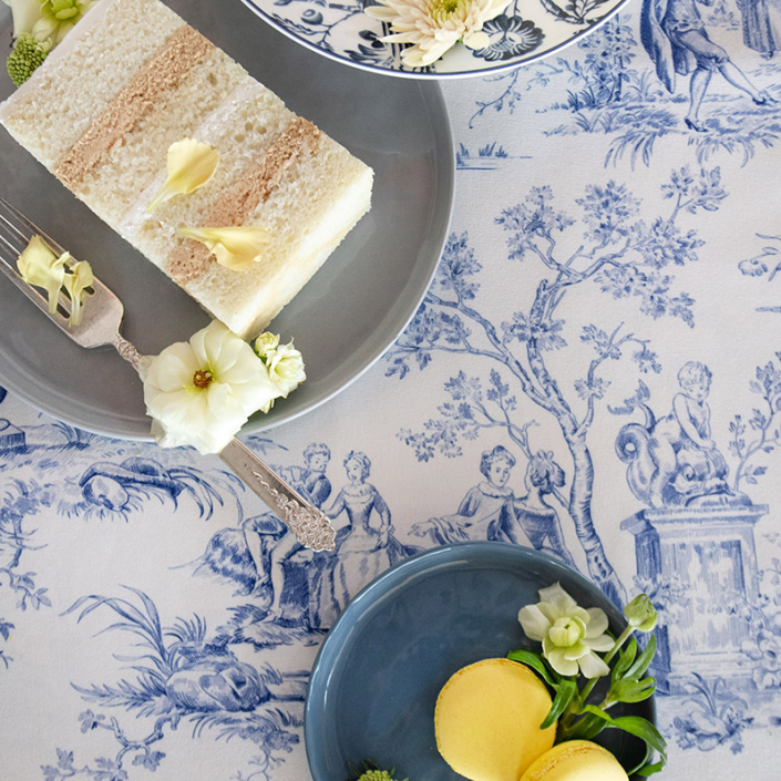 Blue Toile | Linen Rentals | Premiere Events