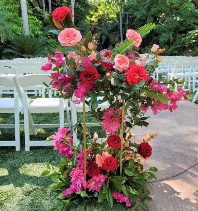 Royal Gold Stands | Event Decor Rentals | Premiere Events