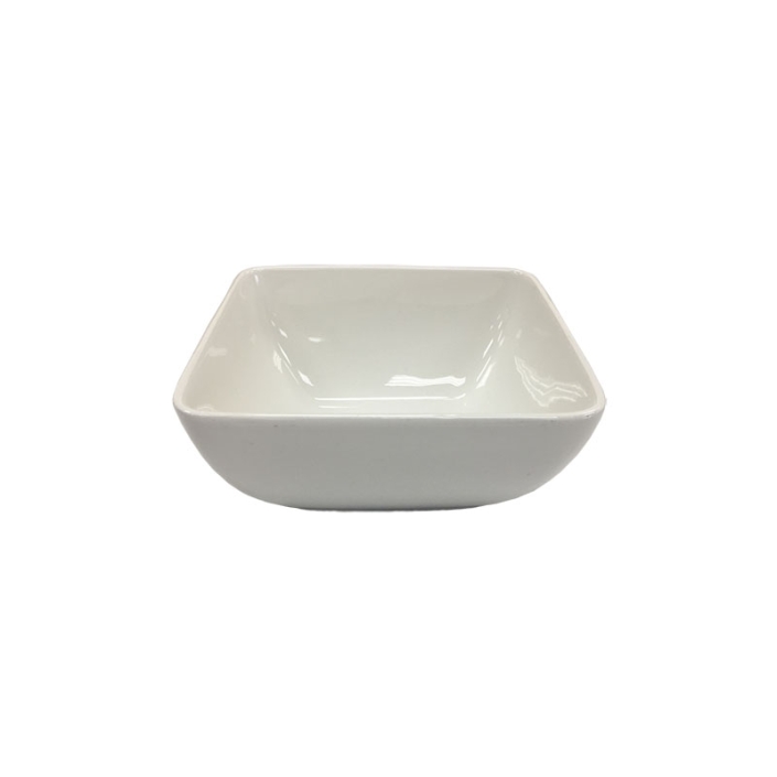Square Soho Porcelain Bowl, 10" | Food Service Rentals | Premiere Events
