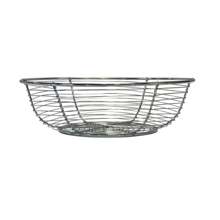 Chrome Wire Bread Basket | Food Service Rentals | Premiere Events