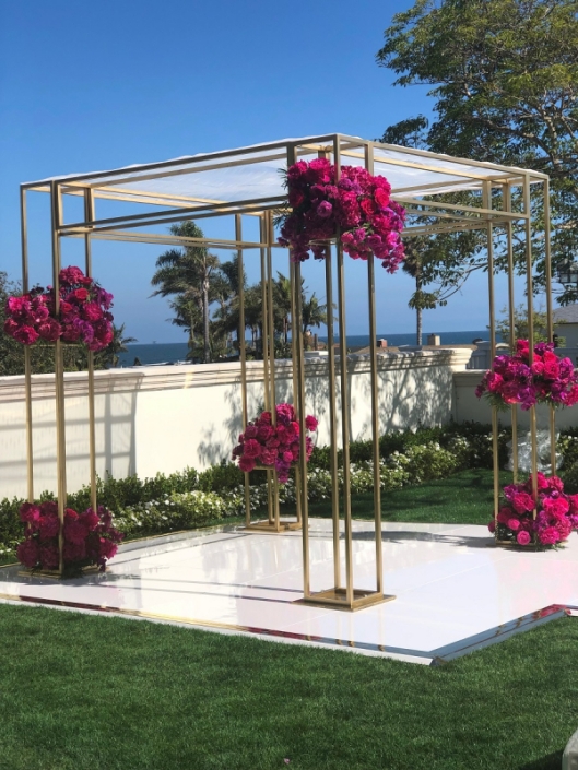 Geo Metal Canopy | Event Decor Rentals | Premiere Events