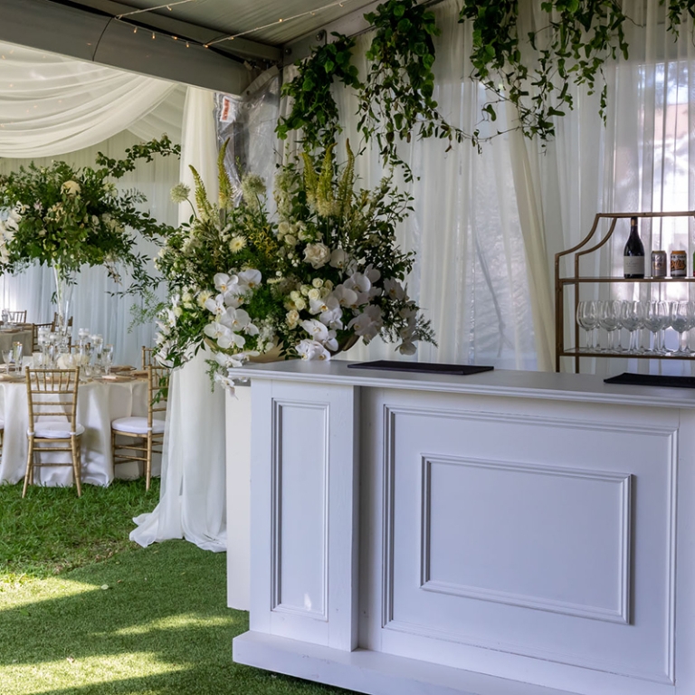 White Traditions Bar | Bar & Beverage Rentals | Premiere Events