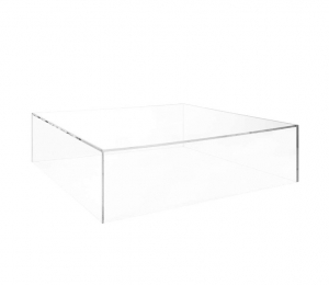 18" Square Acrylic Cake Stand Rentals | Premiere Events