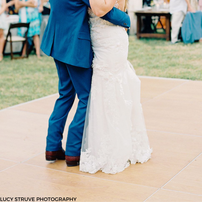 American Plank Dance Floor, 4' x 4' Rentals | Premiere Events