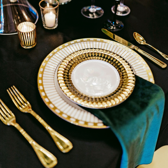 Savoy Gold | Flatware Rentals | Premiere Events