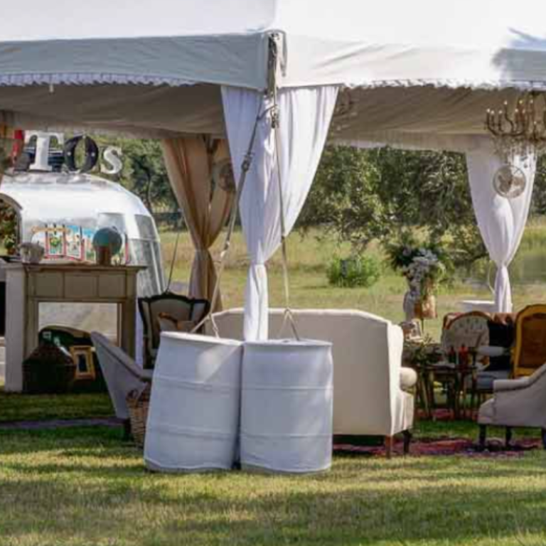 Tent Barrels & Blocks Rentals | Premiere Events