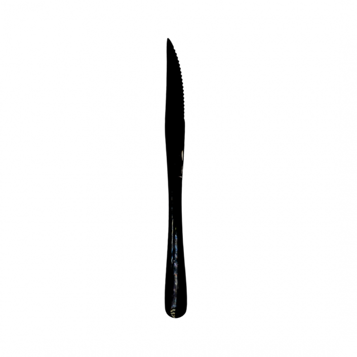 Black Steak Knife | Food Service Rentals | Premiere Events