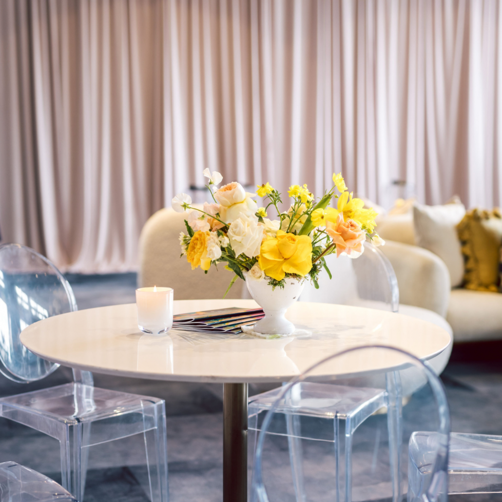 12' Light Pink Velvet Drape Rentals | Premiere Events