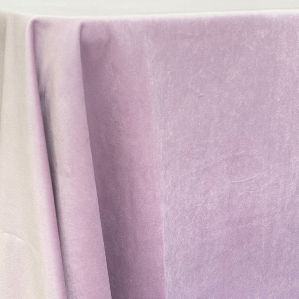 16' Lilac Fresco Velvet Drape Rentals | Premiere Events