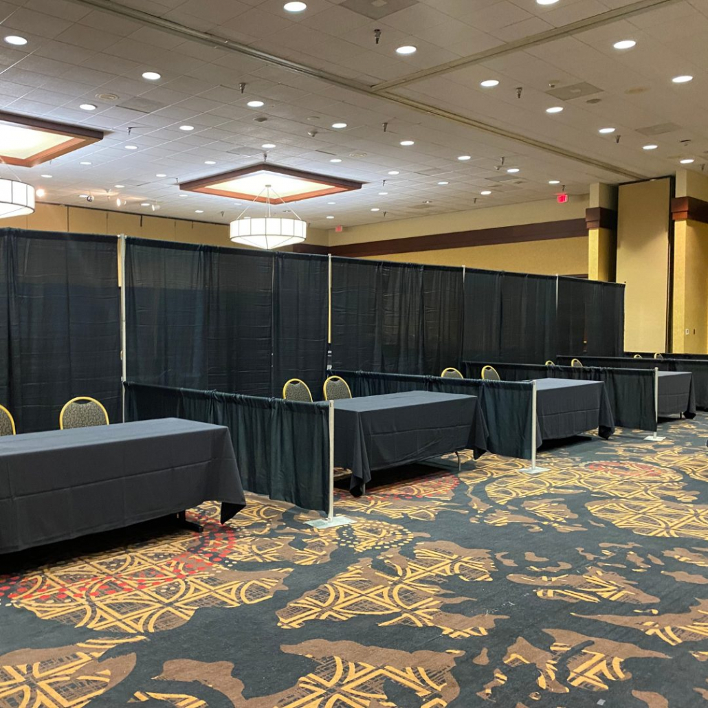 Conference Booth | Linen Rentals | Premiere Events