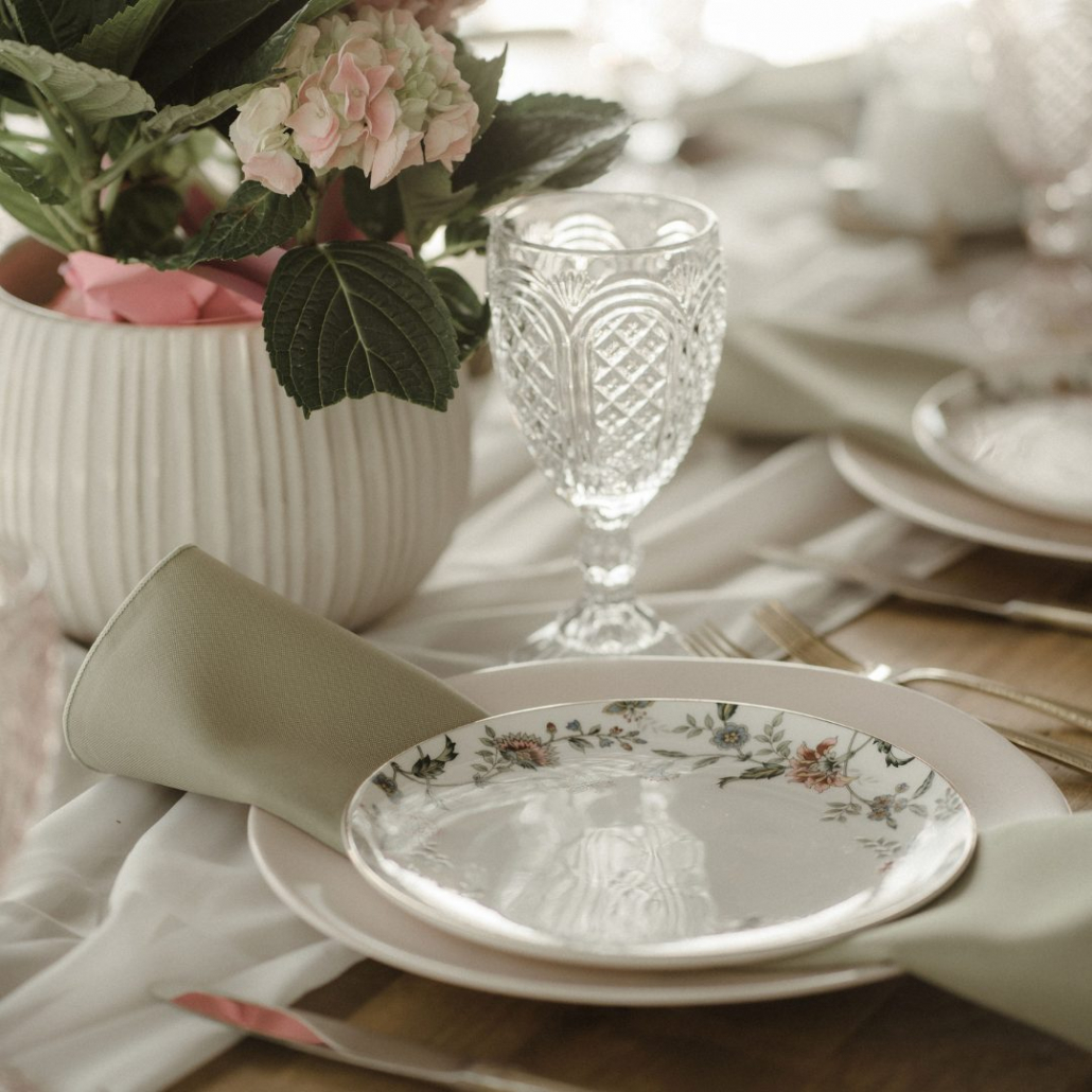 Carousel Clear Vintage Goblet Rentals | Premiere Events