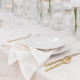 Ivory Hemstitch | Linen Rentals | Premiere Events