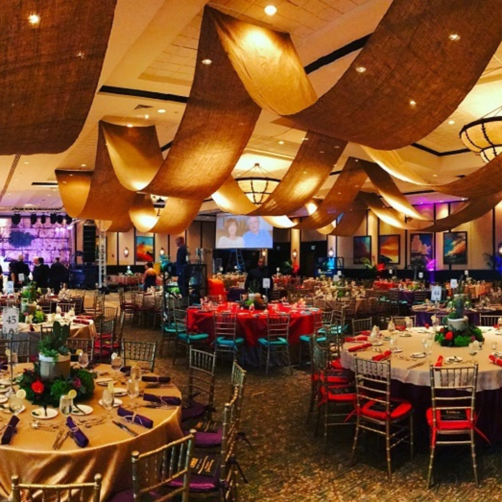 Ceiling & Tent Drapes Rentals | Premiere Events