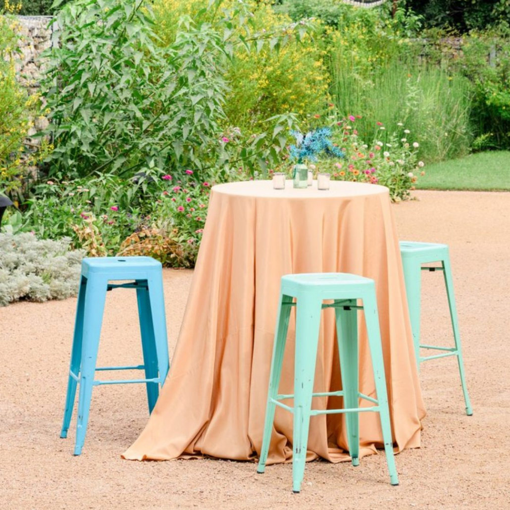 Black Bengaline Linen Rentals | Premiere Events
