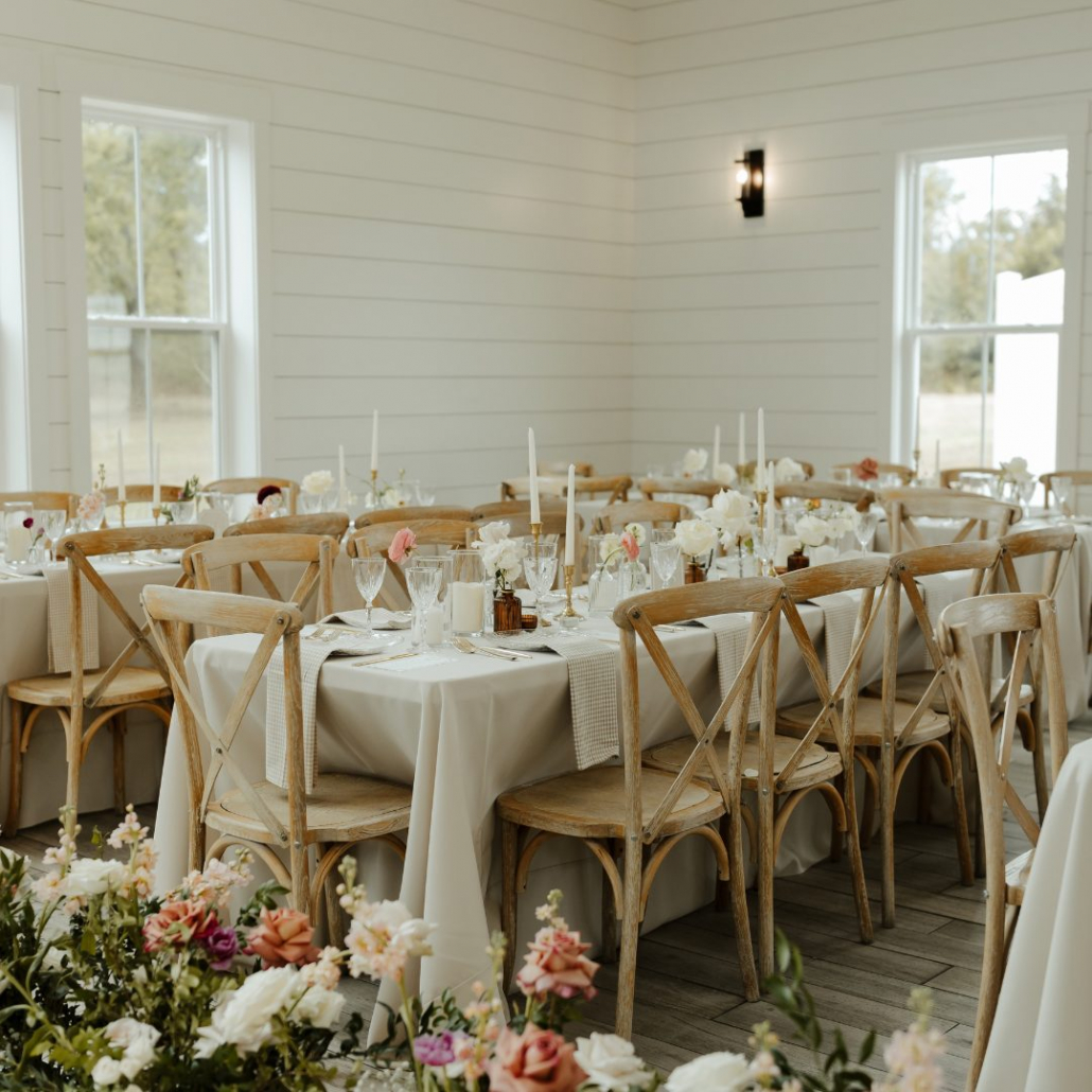 Beige Economy Linen Rentals | Premiere Events