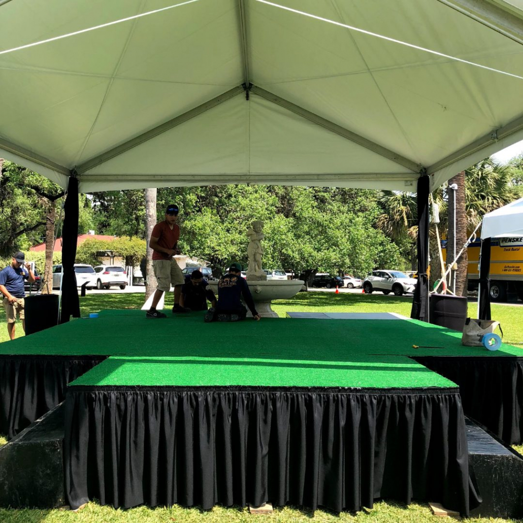 Stage Skirting | Event Rentals | Premiere Events