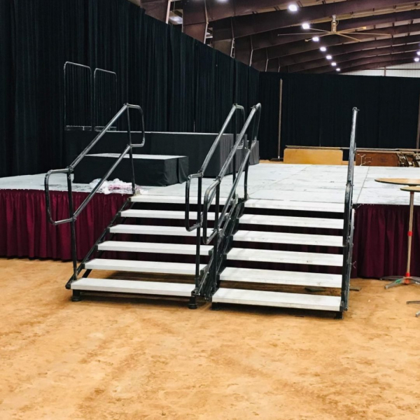 Whiskey Traditions Stage Facade | Event Rentals | Premiere Events