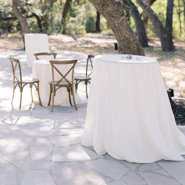 Polyester Linen Rentals - Premiere Events Austin TX