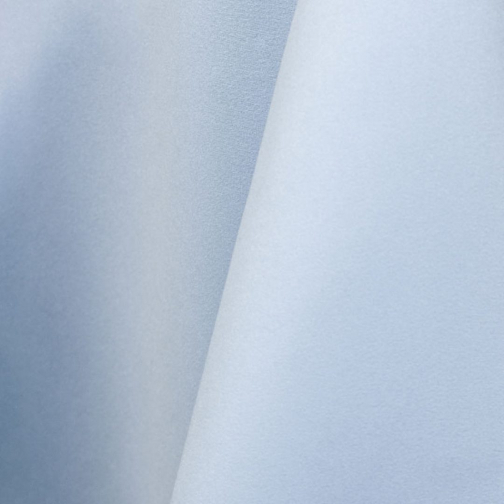Light Blue Matte Satin | Linen Rentals | Premiere Events