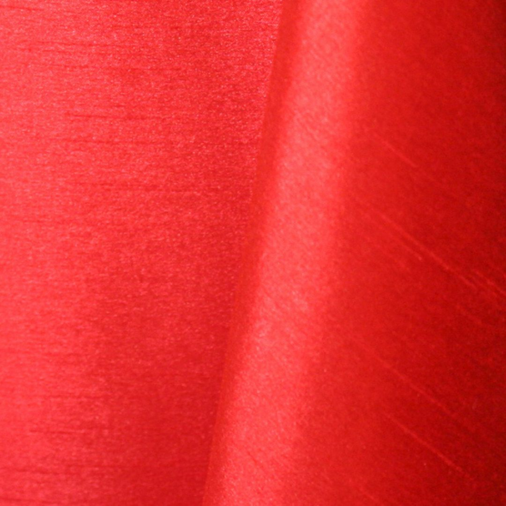 Red Shantung Linen Rentals | Premiere Events