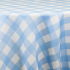 Light Blue Buffalo Check | Linen Rentals | Premiere Events