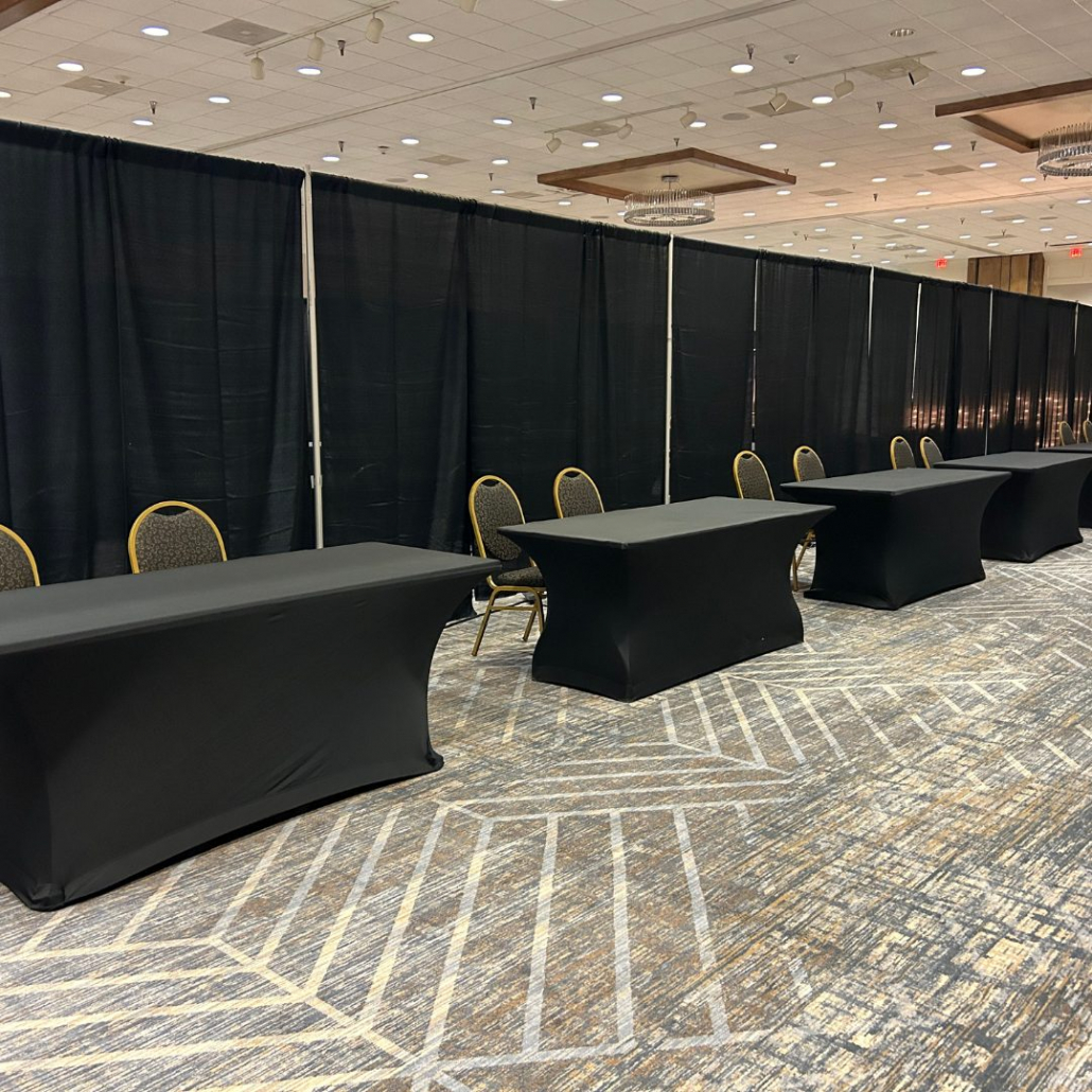 Conference Booth | Linen Rentals | Premiere Events