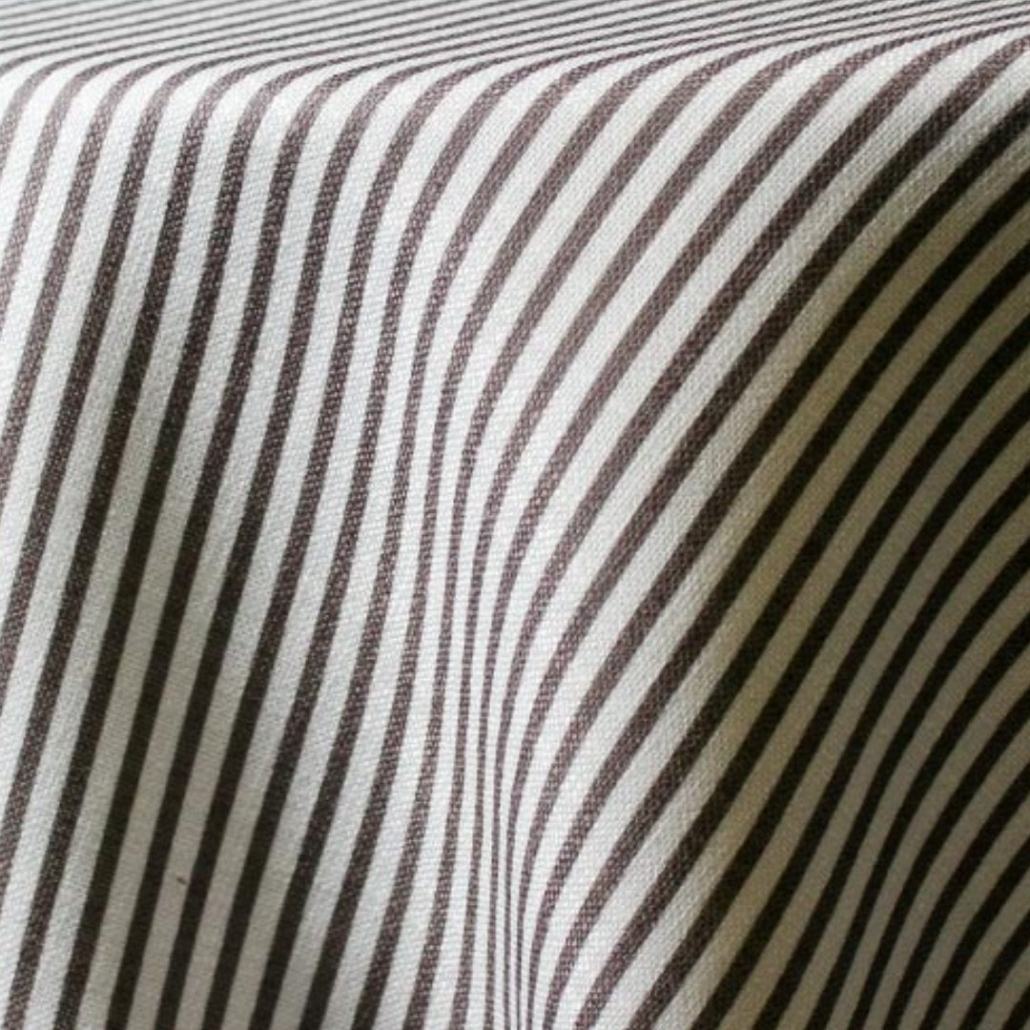 Tobacco Morgan Stripe | Linen Rentals | Premiere Events