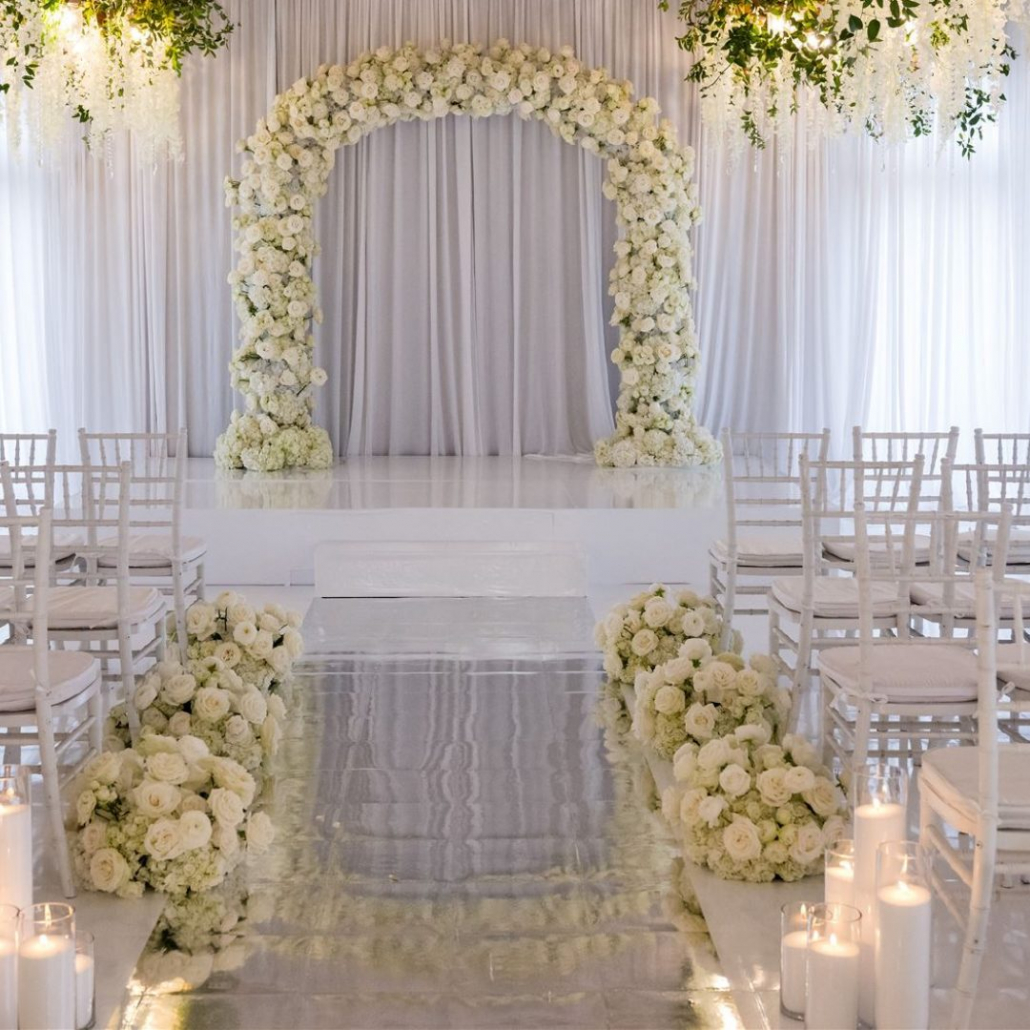 White Lucite Stage | Event Rentals | Premiere Events