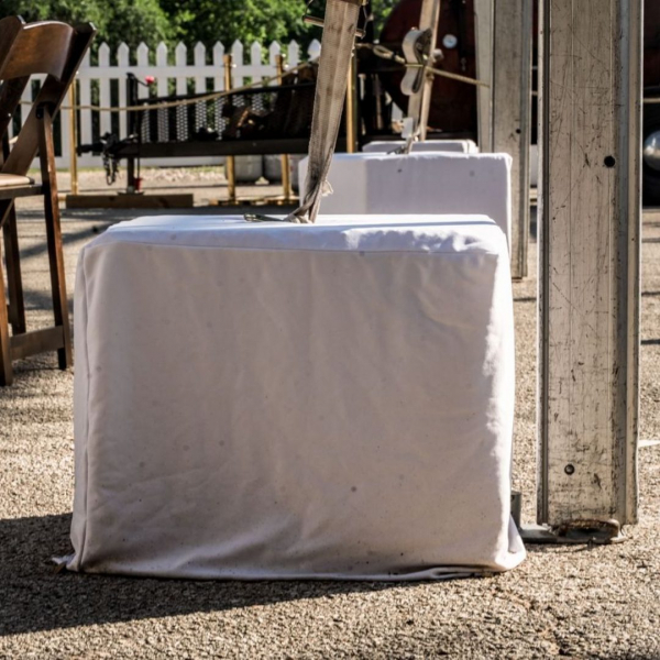 Tent Barrels & Blocks Rentals | Premiere Events