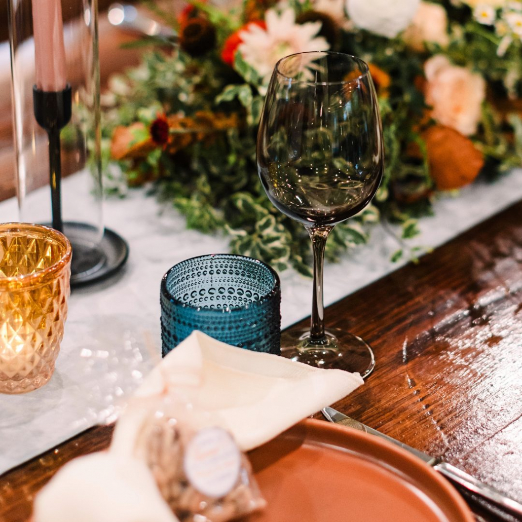 Aurora Smoke Glassware Rentals | Premiere Events