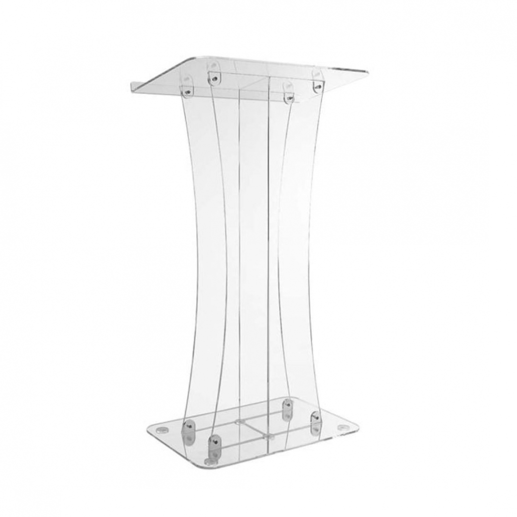 Clear Acrylic Podium | Event Rentals | Premiere Events