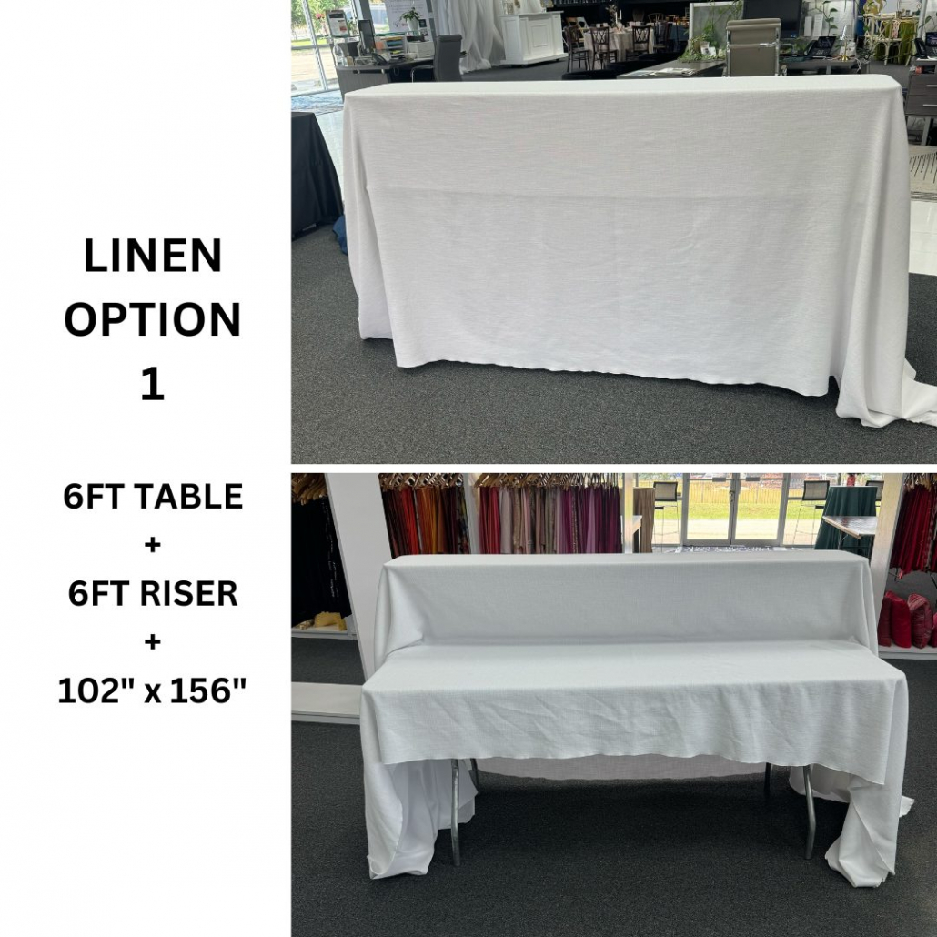 Folding Bar Top | Bar & Beverage Rentals | Premiere Events