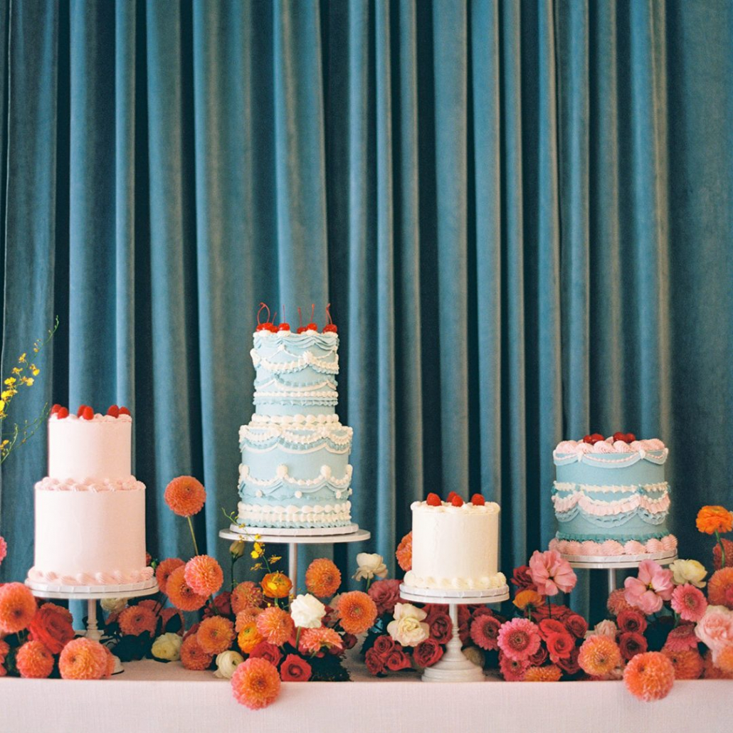 Azure Fresco Velvet Drape Rentals | Premiere Events