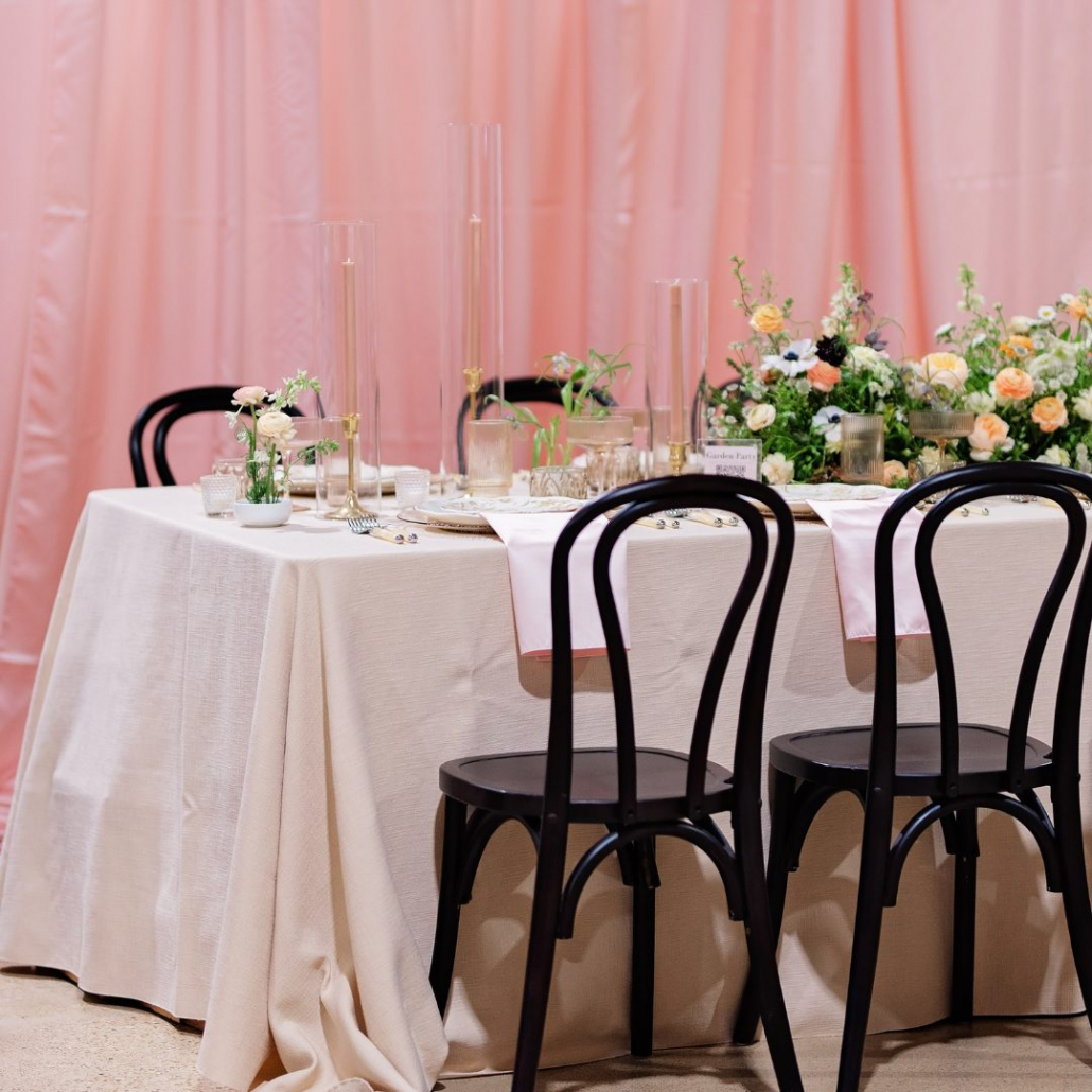 Beige Panama Linen Rentals | Premiere Events
