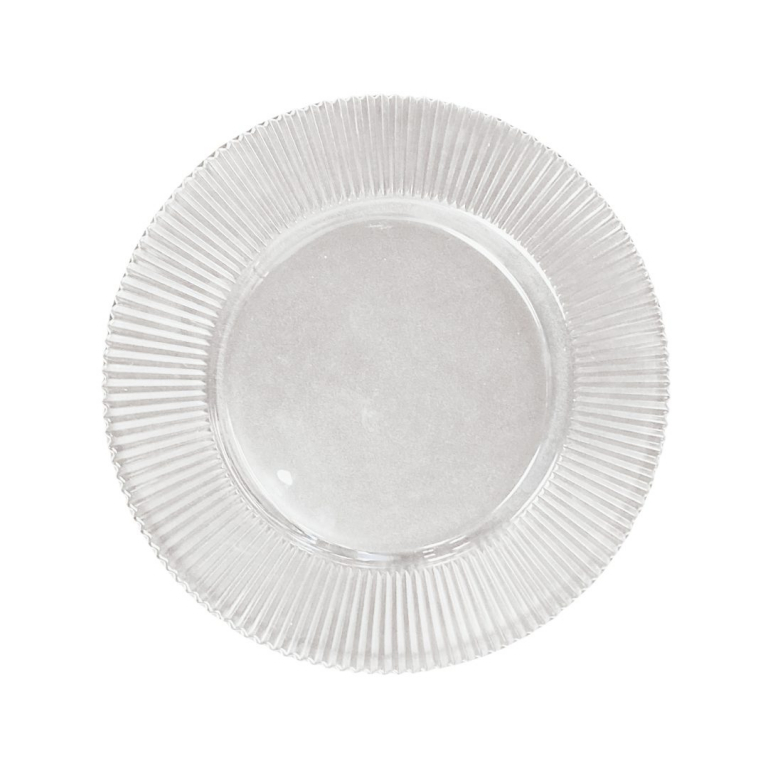 Glass Chargers - Premiere Events Party Rentals in Austin, TX