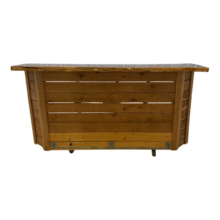 Rustic Cedar Bar | Bar & Beverage Rentals | Premiere Events